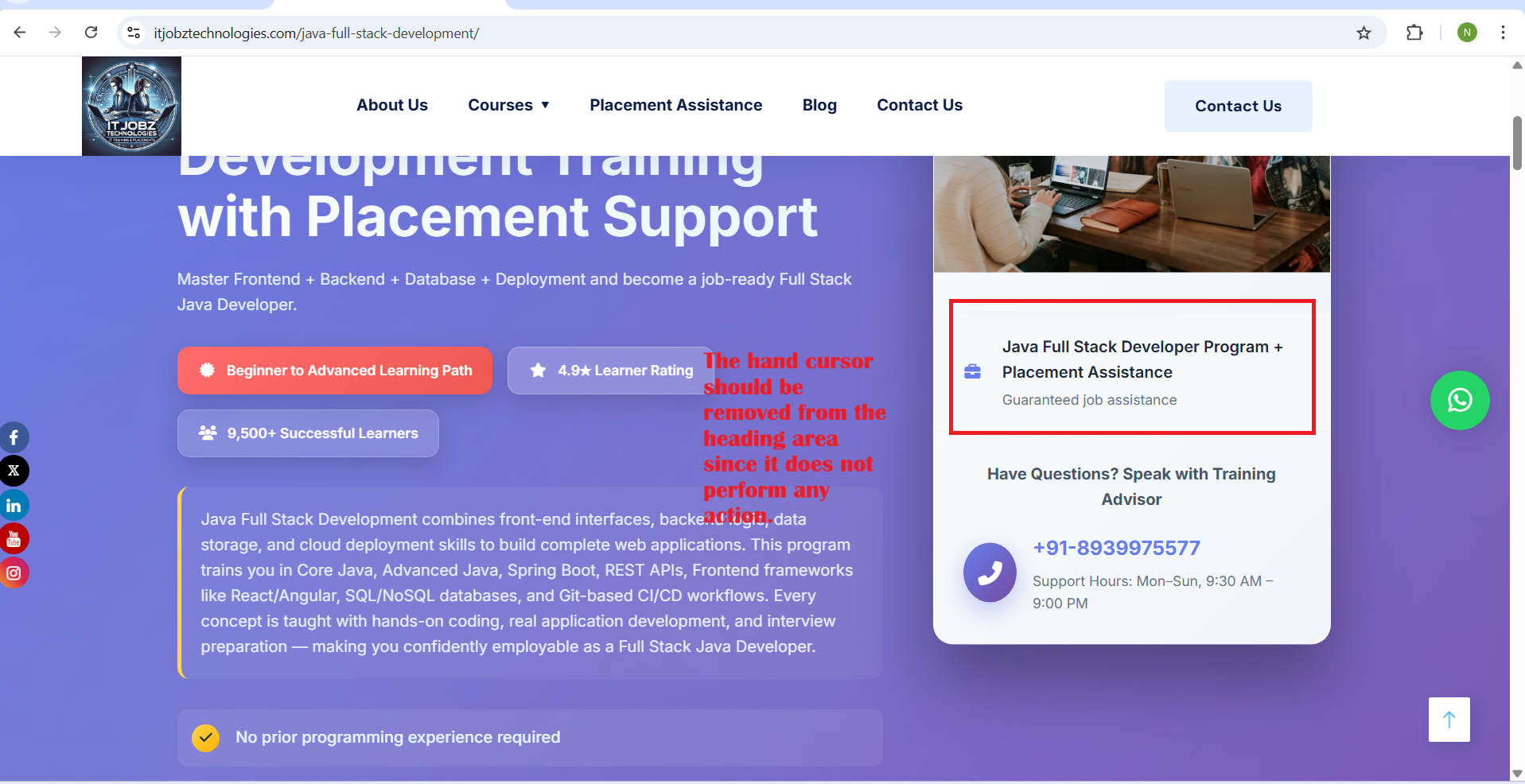 Bug #1686: Courses drop down – selected course – for all sub courses ...
